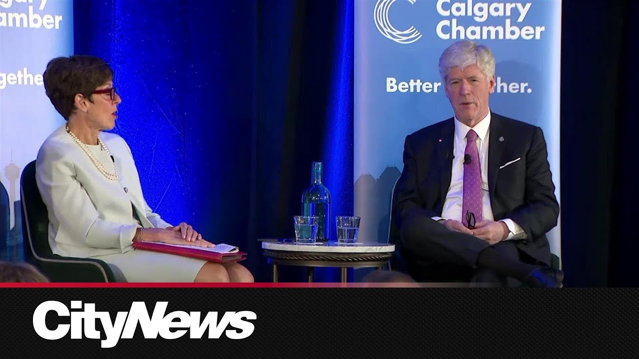 New energy minister outlines plan for sector in Calgary - YouTube