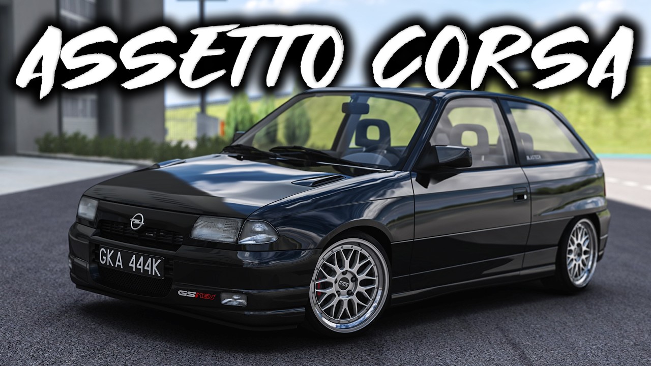 Assetto Corsa - Opel Astra F GSI 2.0 16V 1996 😮 - YouTube