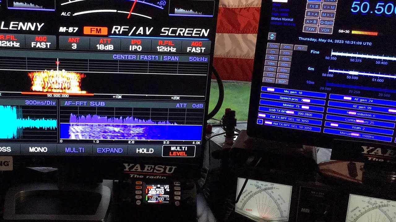 The Barometer Net - Double Cross Band Repeating - - YouTube