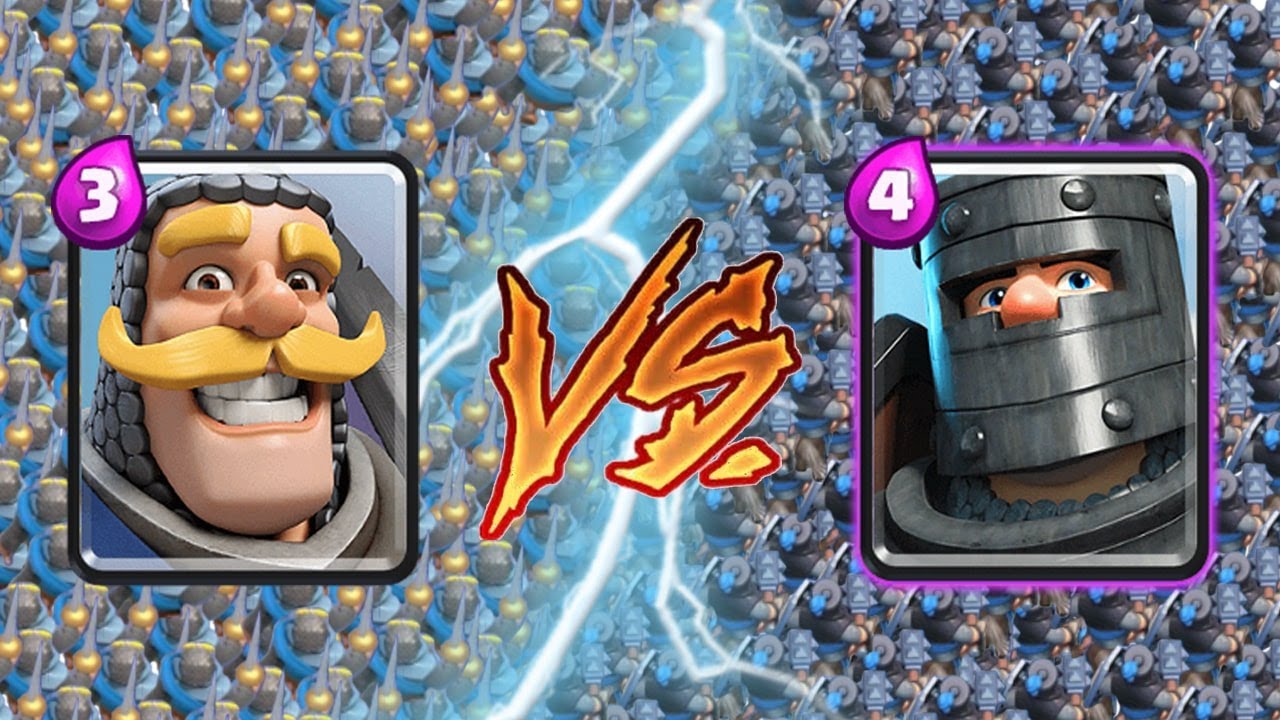 KNIGHT VS DARK PRINCE - Clash Royale Challenge #262 - YouTube