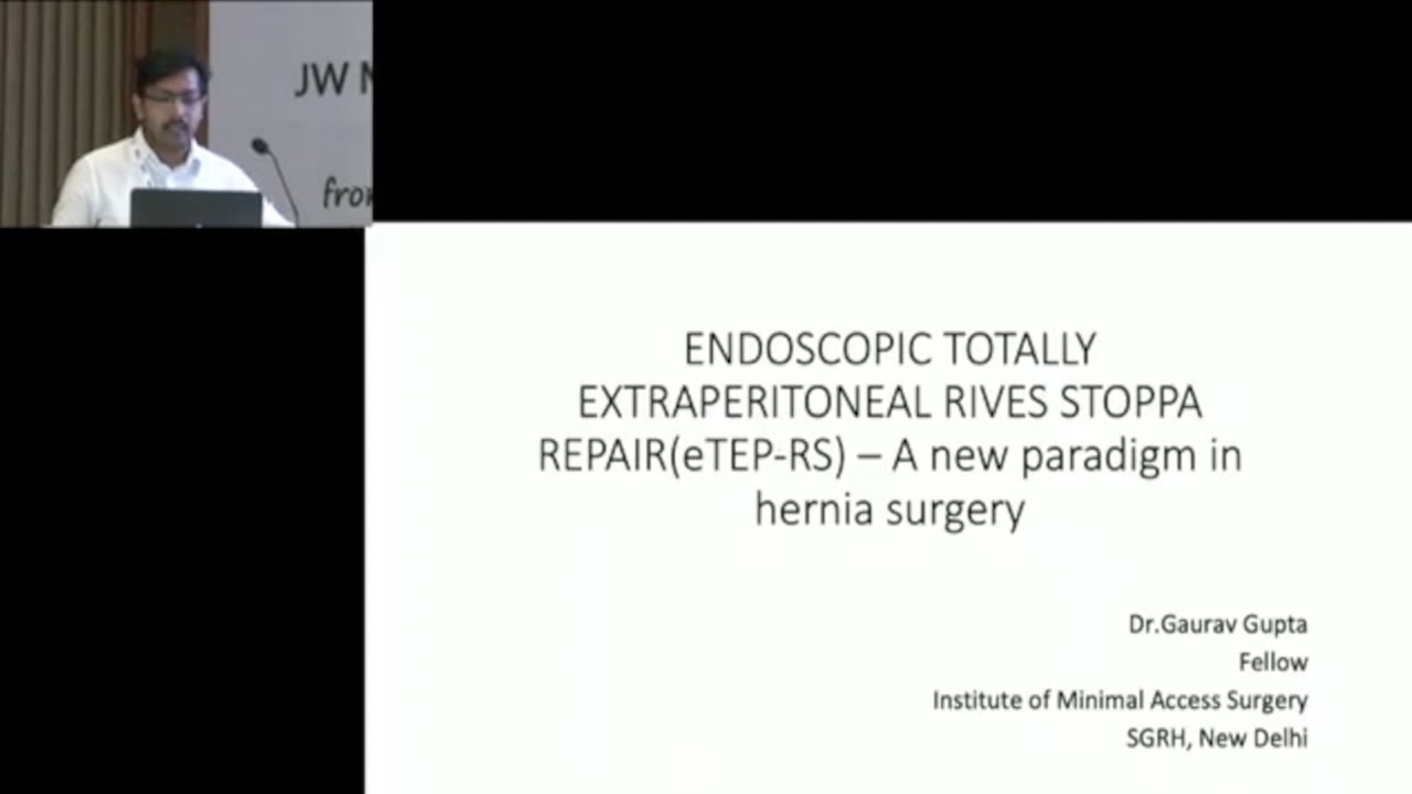 Endoscopic totally extraperitoneal Rives-Stoppa repair - a new paradigm ...