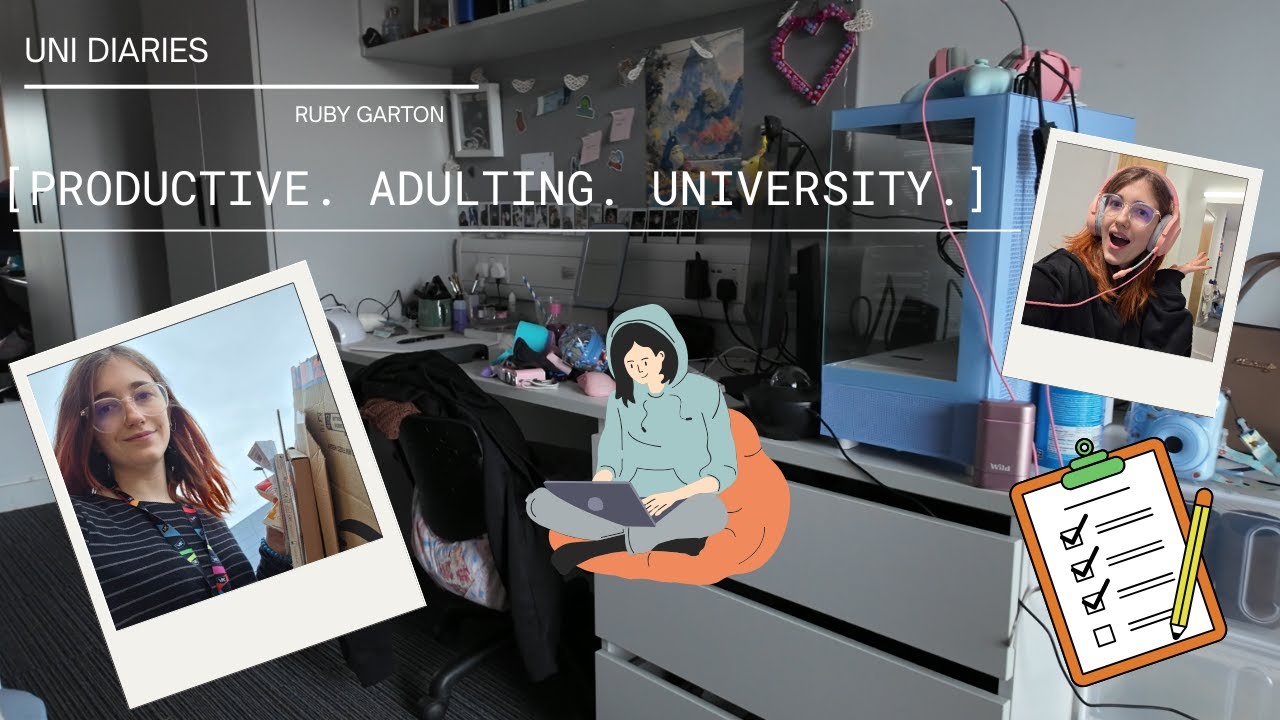 ADULTING for the first time at UNIVERSITY | Ruby Garton - YouTube