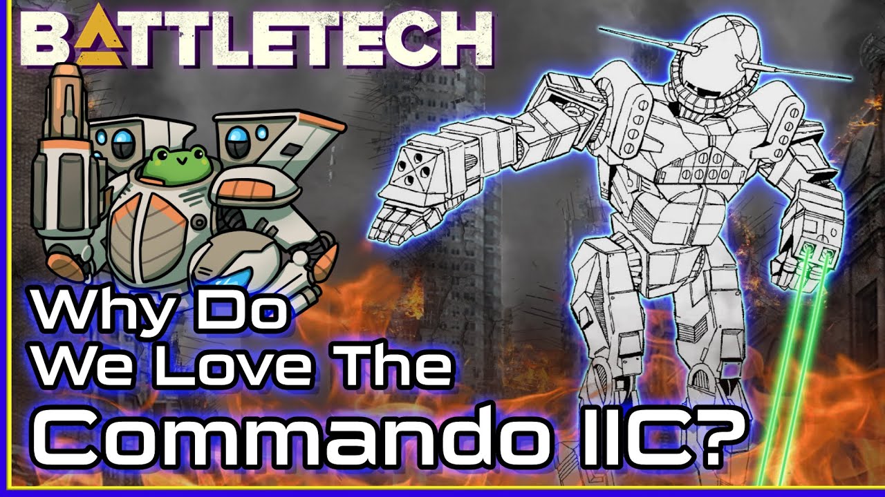Why Do We Love the Commando IIC #BattleTech Lore/History - YouTube