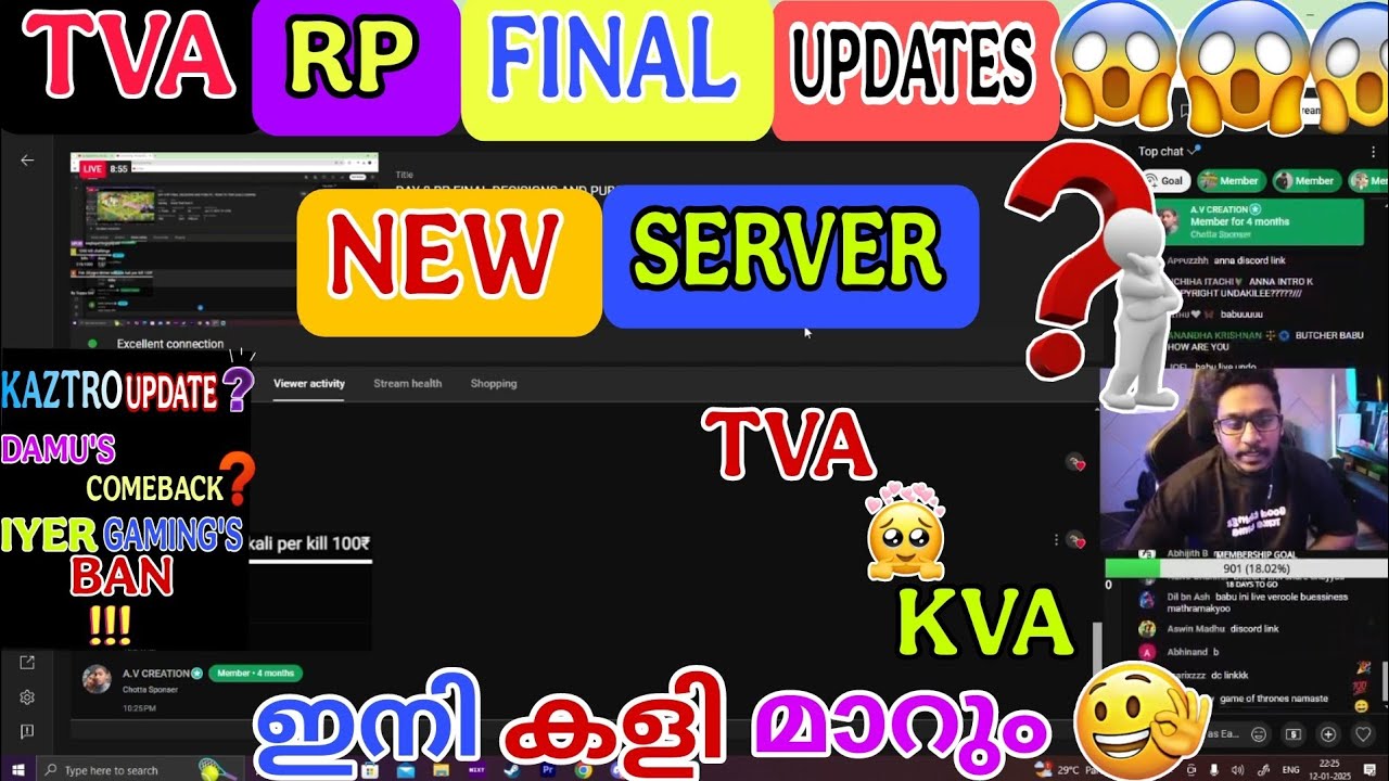 TVA LAST UPDATE🔥🔥NEW SERVER🔥🔥TVA X KVA ️EAGLE GAMING'S explaination ️# ...