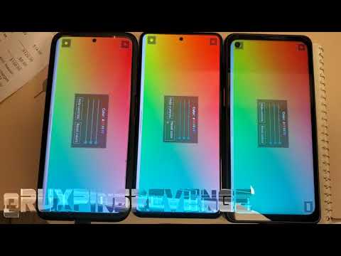 Super AMOLED, IPS, and Dynamic AMOLED 2x (HDR10+) compared (poorly ...