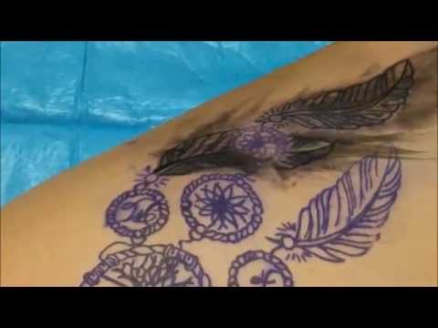 TATUAJE- ATRAPASUEÑO - @ISK_1985_TATTOO - YouTube