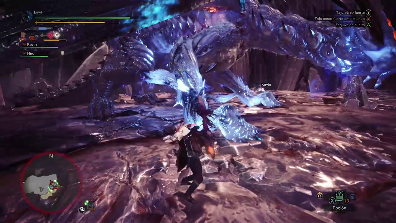 MONSTER HUNTER WORLD XENOJIVA VS GLAIVE INSECTO 2 - YouTube