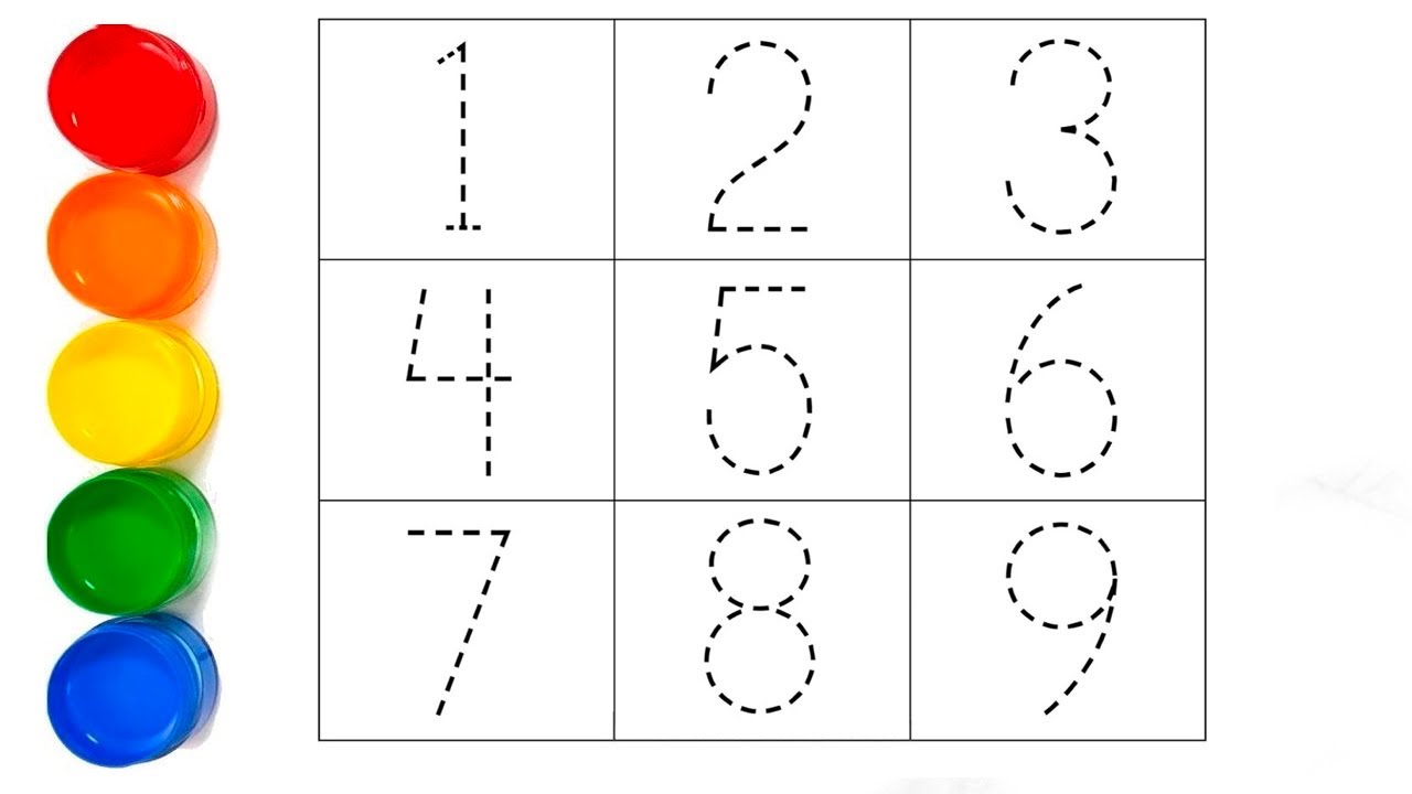 Learning Numbers for kids | Learning, counting numbers @Kiddysbox123 ...