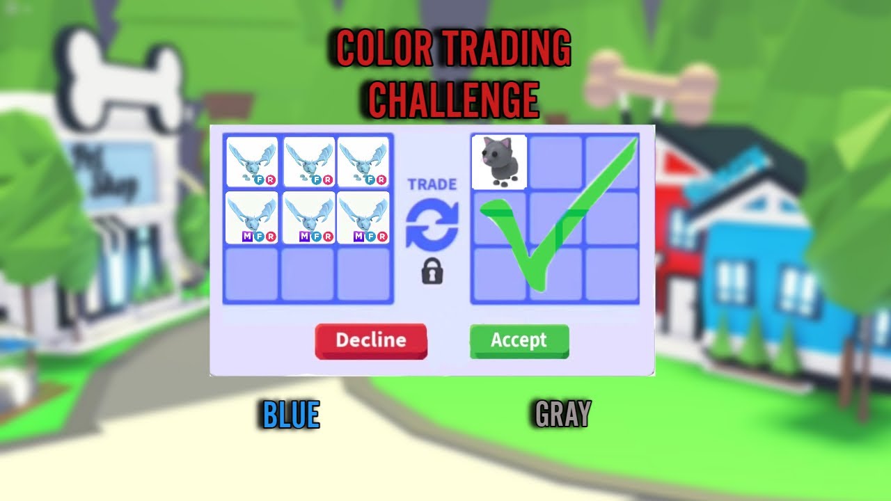 DOING COLOR TRADING CHALLENGE! (THE GIVEAWAY WILL BE VERY SOON) - YouTube