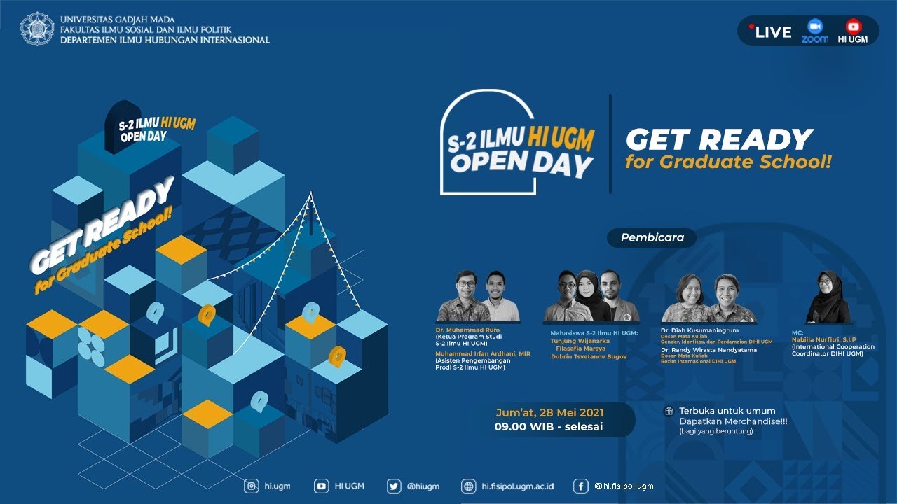 Open Day S-2 Ilmu HI UGM 2021 - YouTube