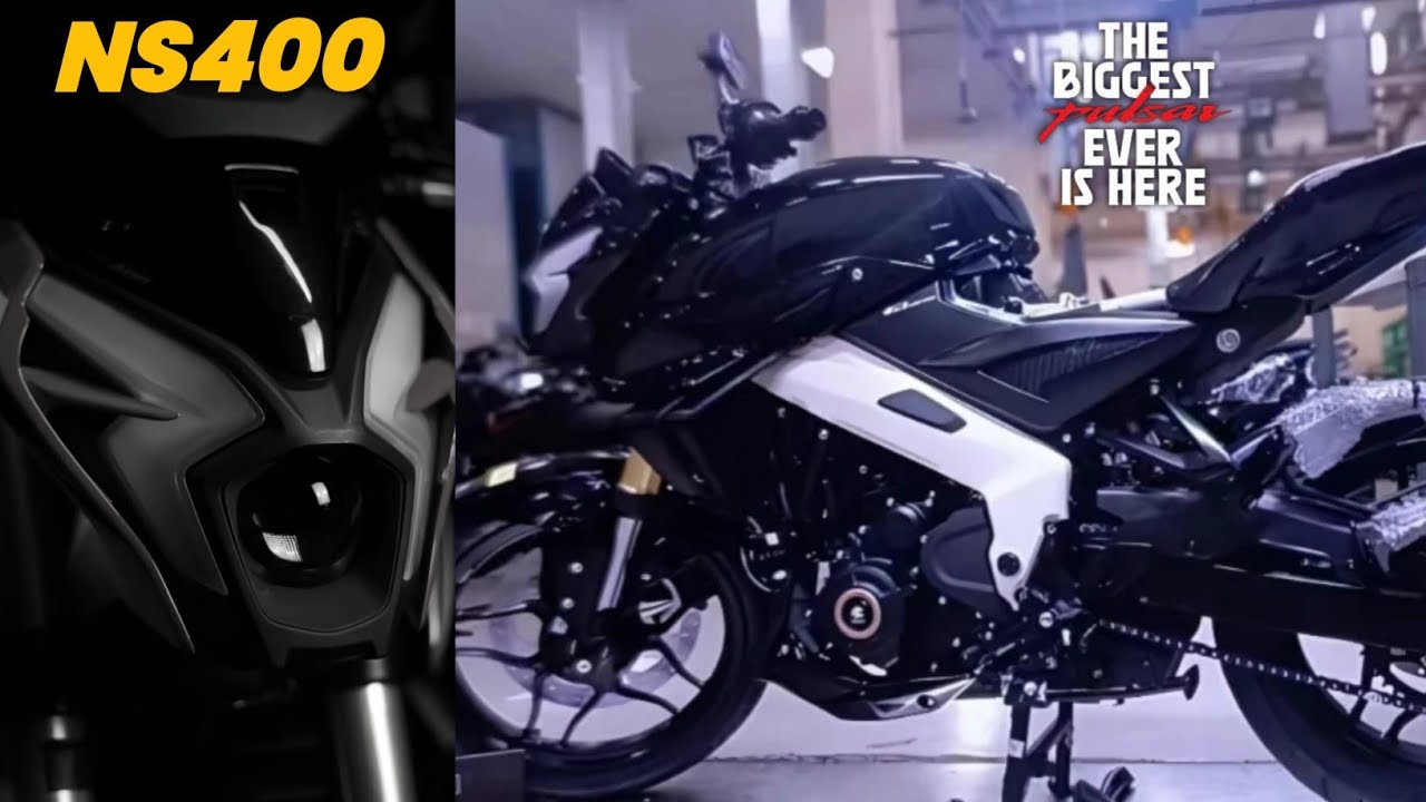 Finally Pulsar Ns400 Black Color Leaked 😱 | Traction Control , Riding ...