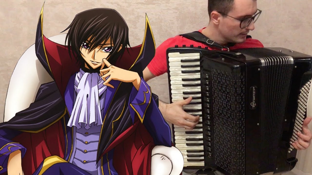Code Geass OP1 - COLORS | Accordion Cover - YouTube