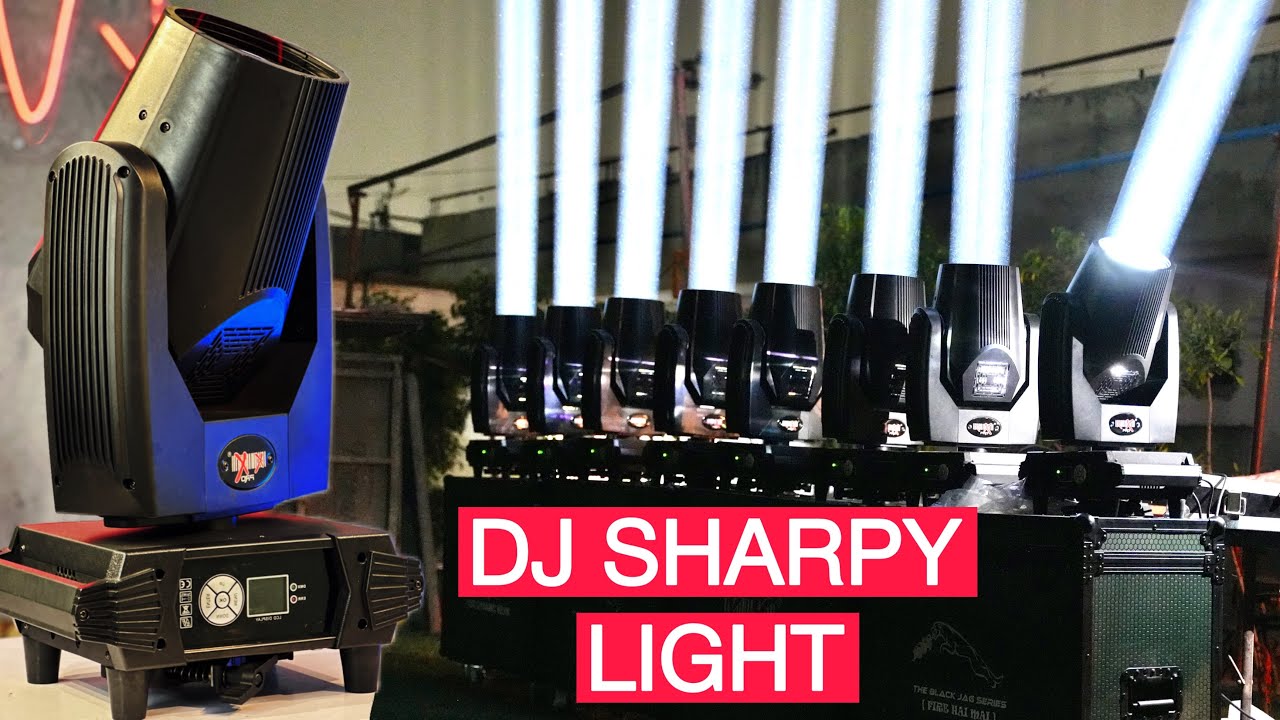ऐसी DJ Sharpy Light नहीं दिखी होगी।20r जितना Power 12R में Xx Pro Light ...