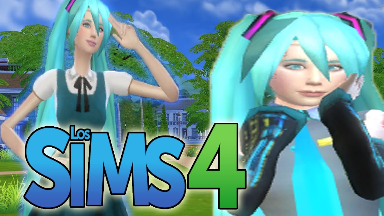 HATSUNE MIKU | SPEED SIMS | Sims 4 | Sakura_ - YouTube
