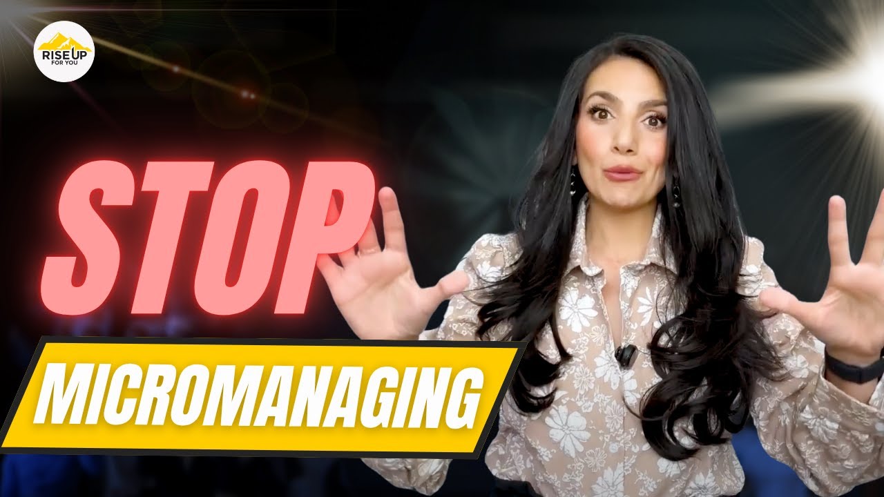 How to Stop Micromanaging - YouTube