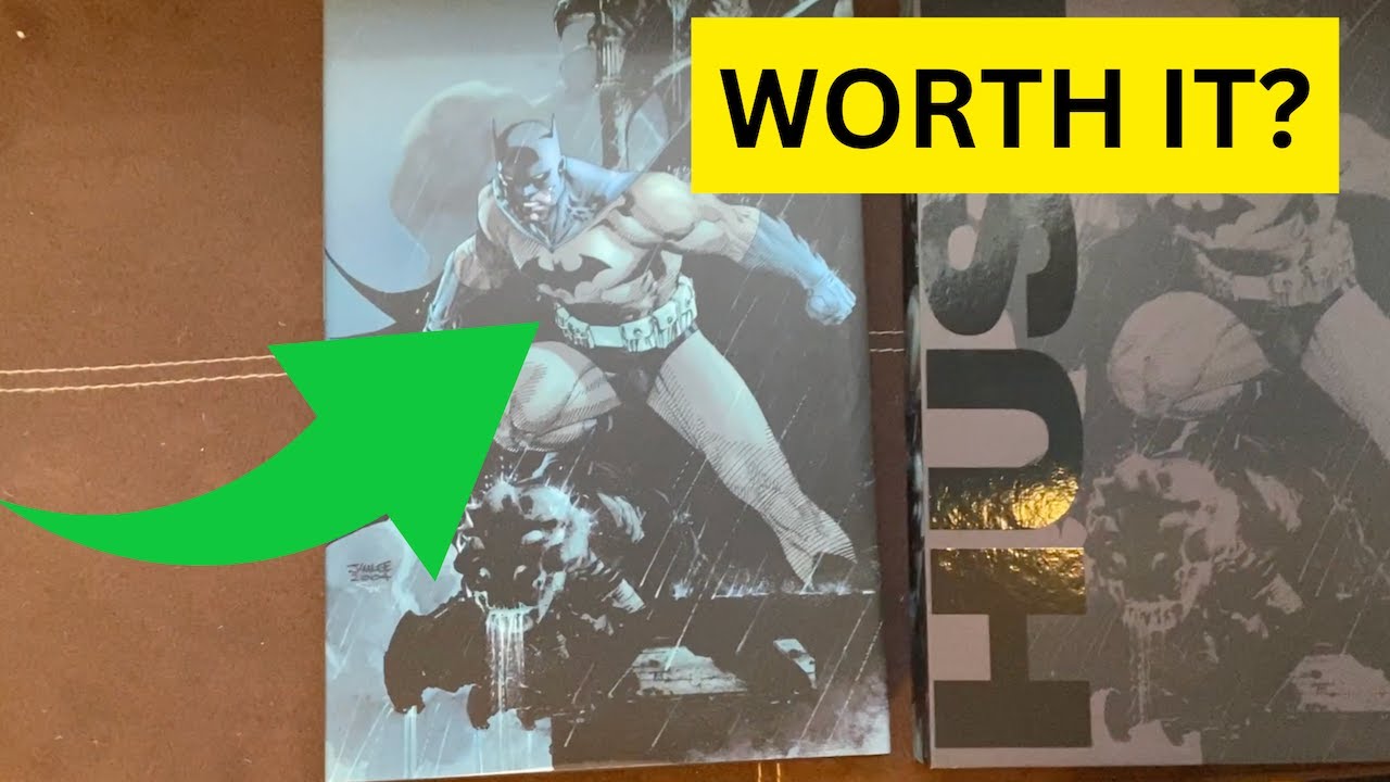 Absolute Batman Hush hardcover quick review - YouTube