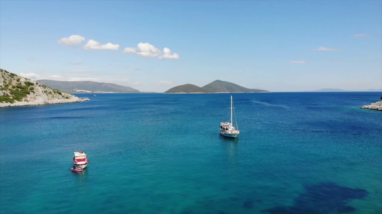 Akvaryum Koyu, Bodrum (DJI Mavic Air) - MAY '19 - YouTube