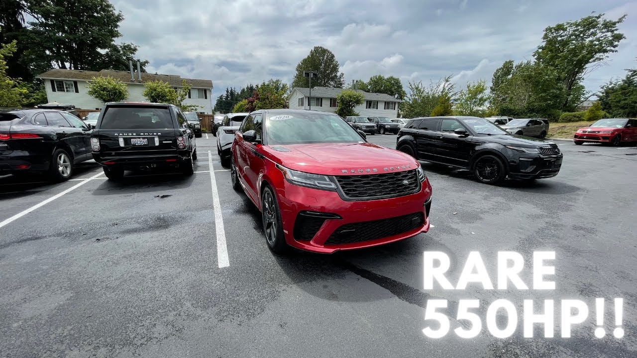 Range Rover Velar SV Autobiography! | Last Supercharged V8 Velar. - YouTube