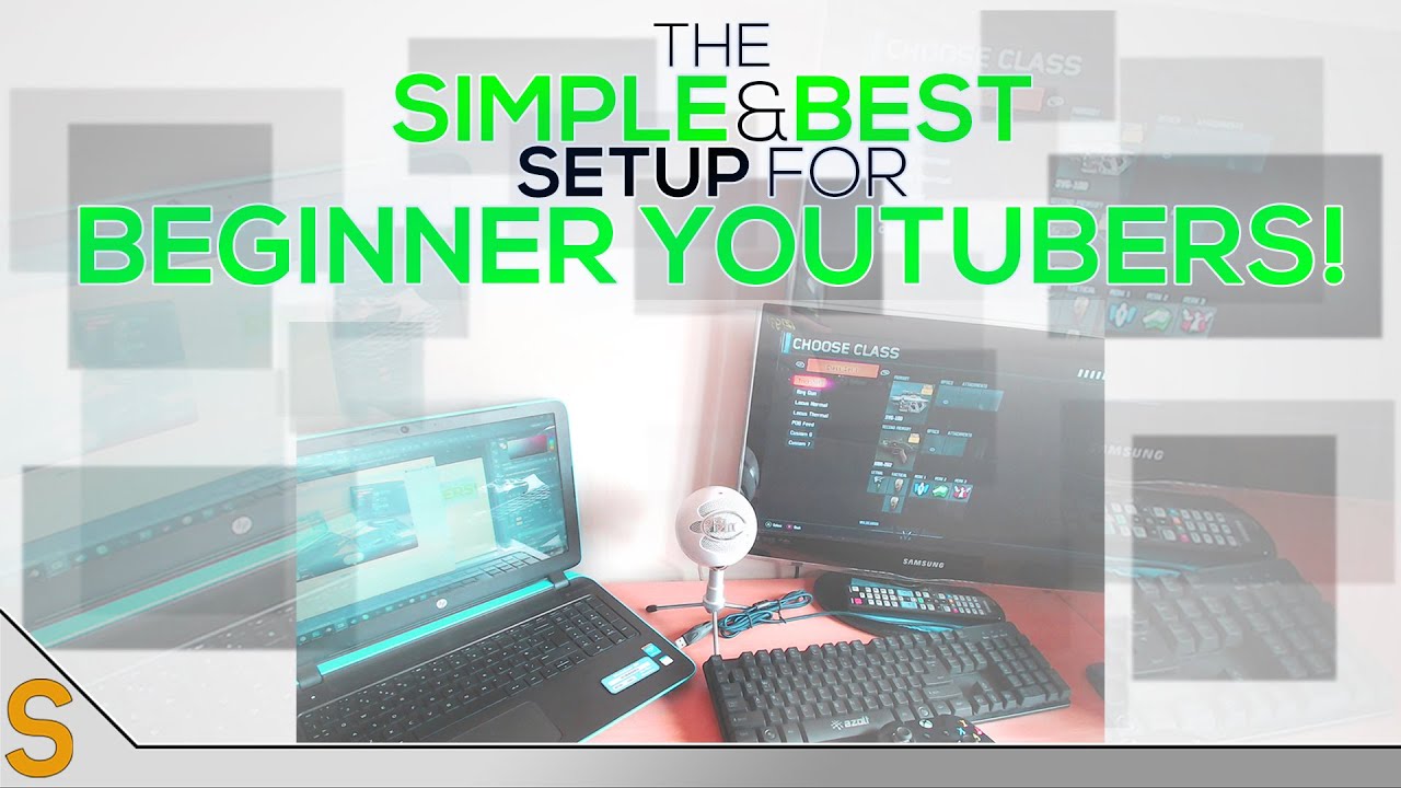 GAMING Setup For BEGINNER Youtubers!? - YouTube