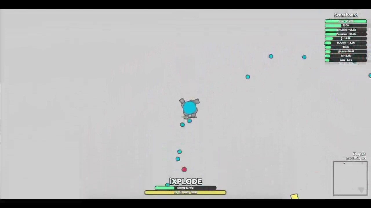 DIEP IO NEW TANK AUTO GUNNER TANK Auto Tank vs Landmine Smasher! - YouTube