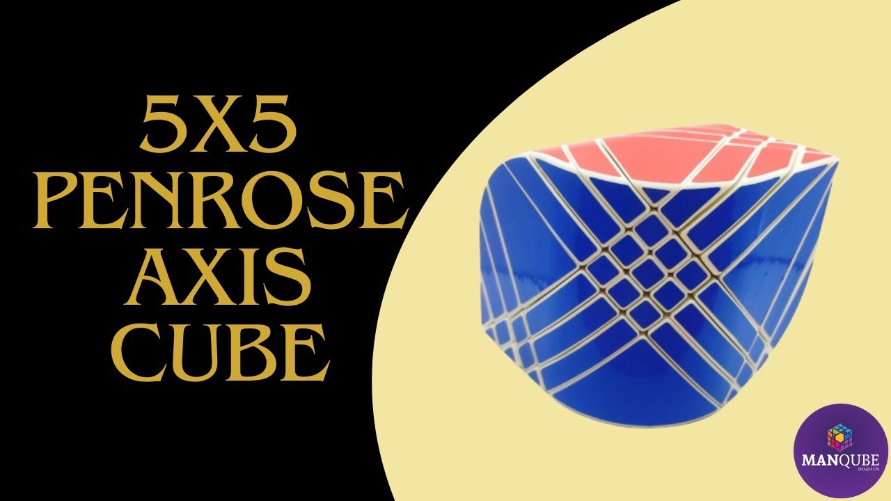 5x5 Penrose Axis Cube | Penrose Cube | Axis Cube | Mod Puzzle | Twisty Puzzle - YouTube