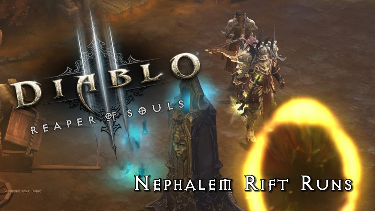 Nephalem Rift Runs (D3 Reaper of Souls) - YouTube