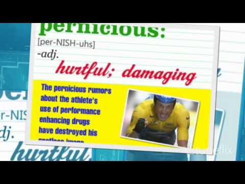 Pernicious - Fun with vocabulary - YouTube