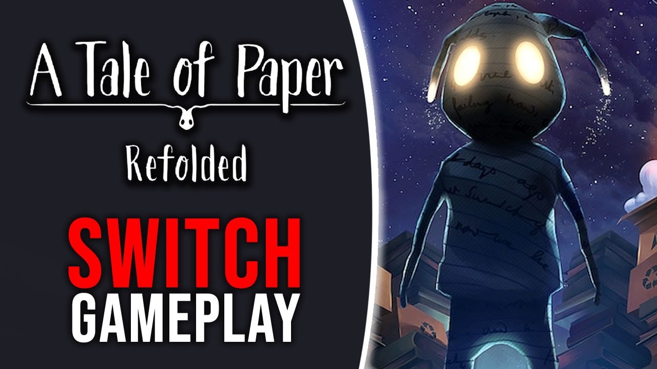 A Tale of Paper: Refolded - Nintendo Switch Gameplay - YouTube