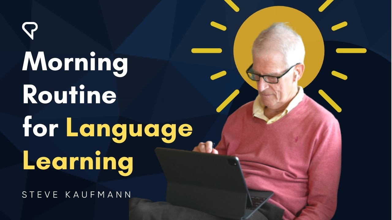 Morning Routine for Language Learning - YouTube
