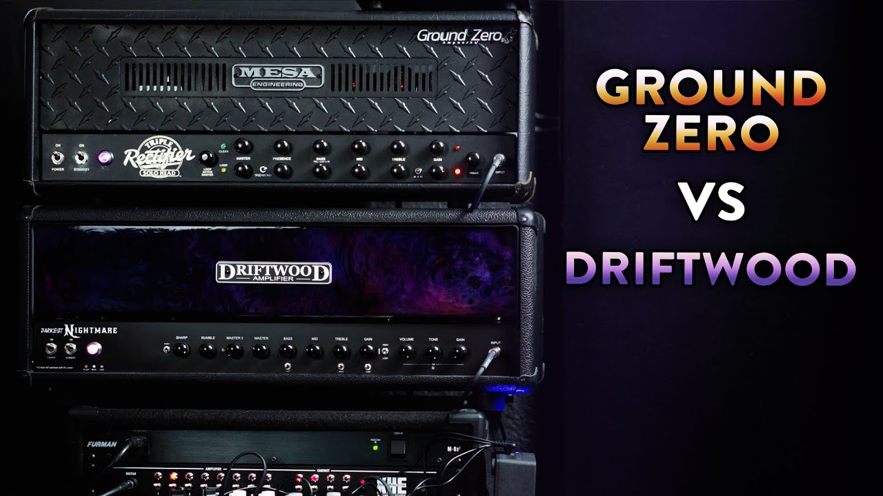 GROUNDZERO MODDED TRIPLE RECTIFIER VS DRIFTWOOD DARKEST NIGHTMARE - YouTube