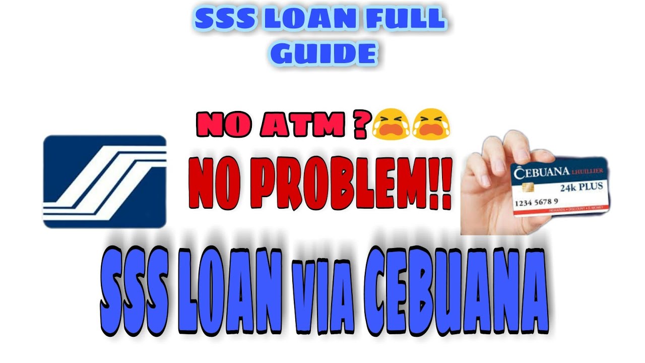 SSS DISBURSEMENT ACCOUNT MODULE TUTORIAL 2021 UPDATE || SSS LOAN via ...