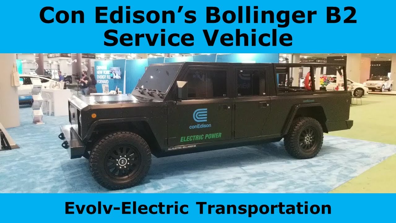 Con Edison's Bollinger Work Truck Prototype - YouTube