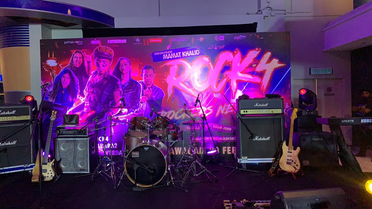 [LIVE] Konser Rock Kapak di Malam Media Filem ROCK 4 - YouTube