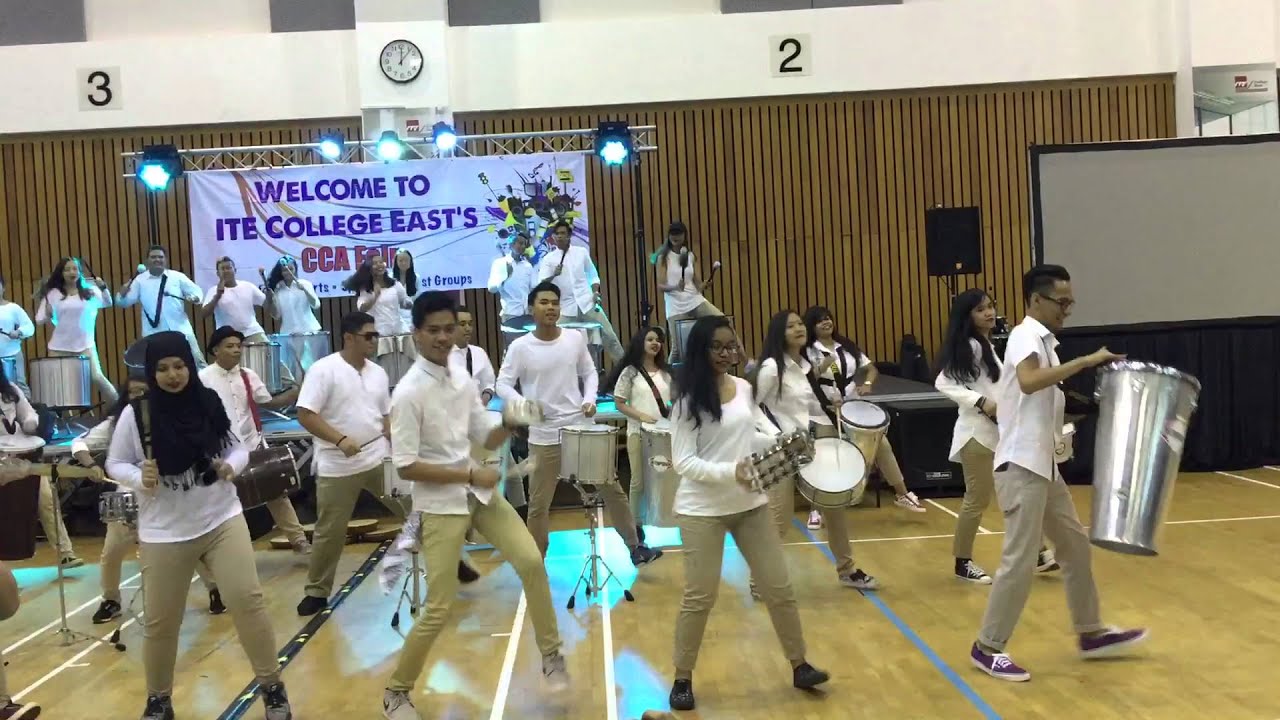 ITE CE January Intake CCA Fair 2016 // Soul Percussion - YouTube