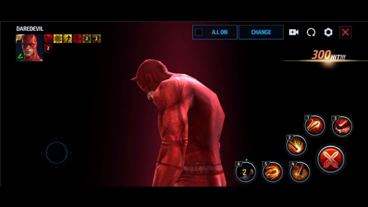 Daredevil in Modern suit skills preview | Marvel Future Fight - YouTube