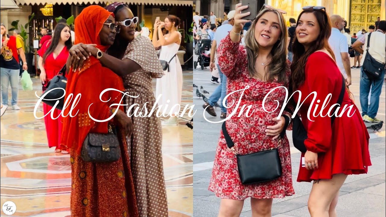 All Fashion In Milan Of Most Fashionable People From Other Countries Of ...