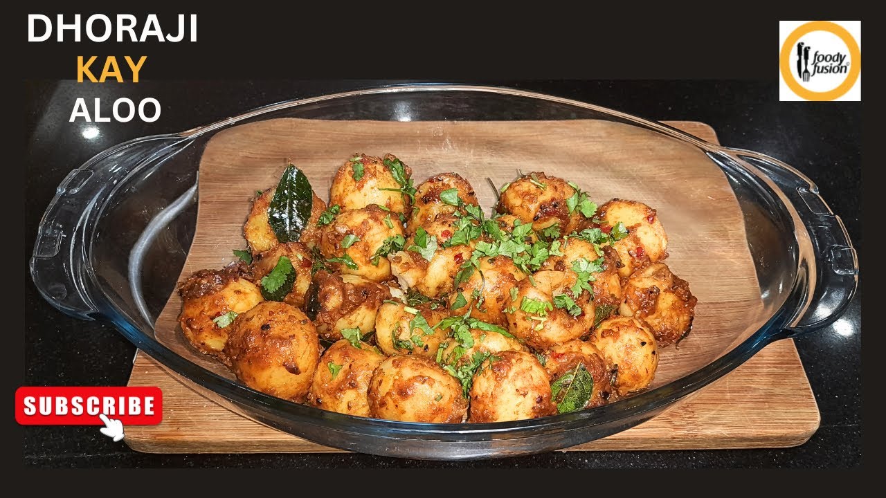 Dhoraji Famous Original Khatay Aloo Recipe - YouTube