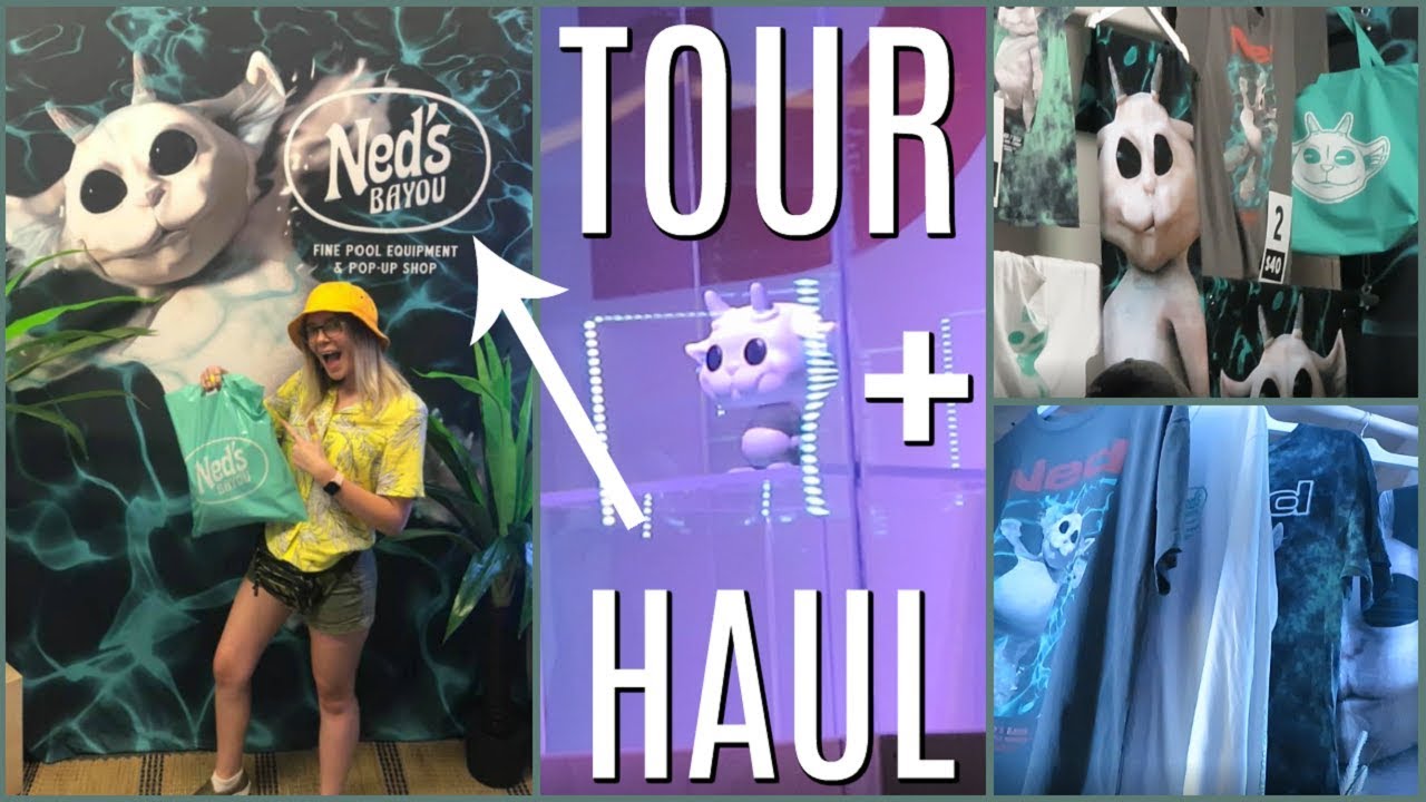 Ned's Bayou - SHOP TOUR, EXPERIENCE, & HAUL (Twenty One Pilots Pop Up ...