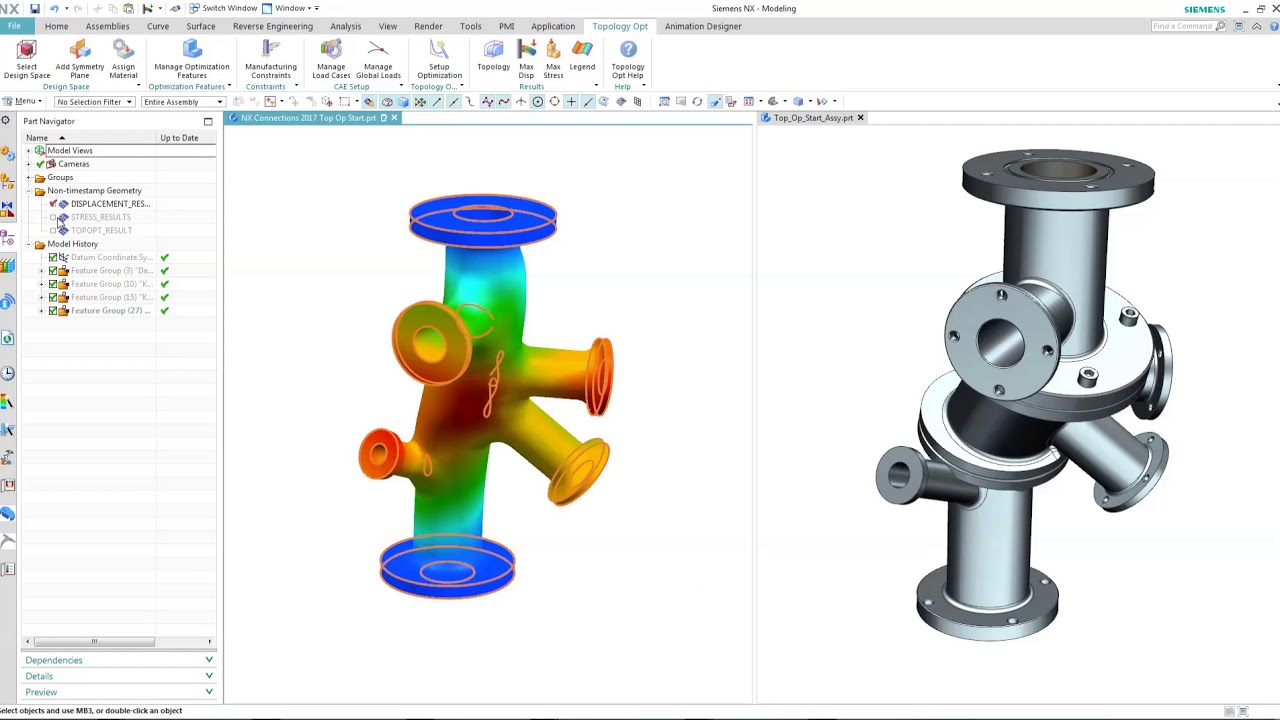 Generative Design with SIEMENS NX - YouTube