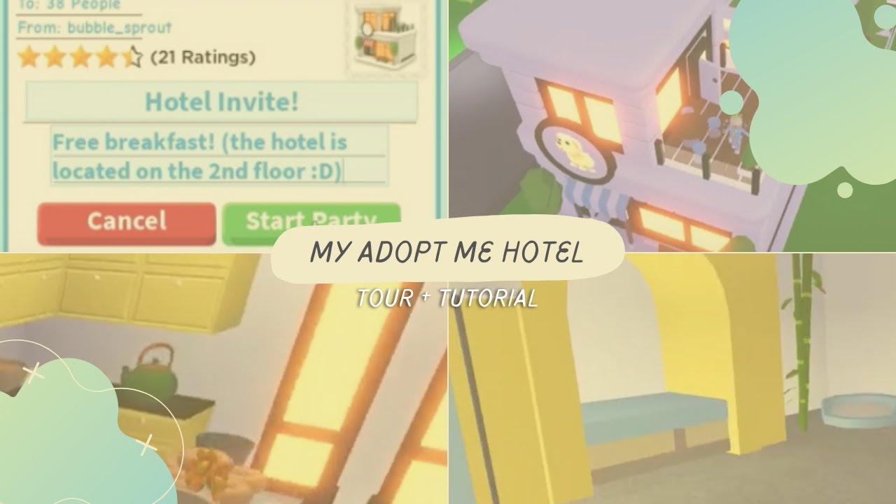 How I Run A HOTEL In Adopt Me! + House Tour! {2} - YouTube