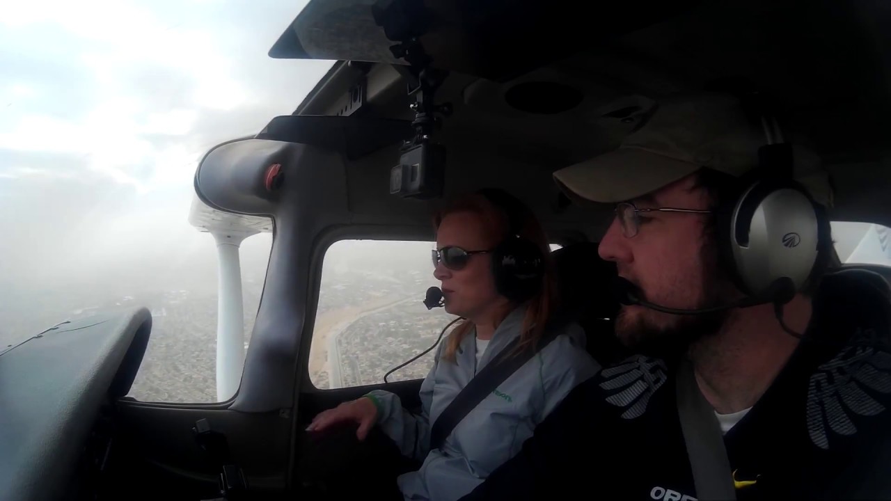 Cessna flight from Goodyear to Sedona with Marlene - YouTube