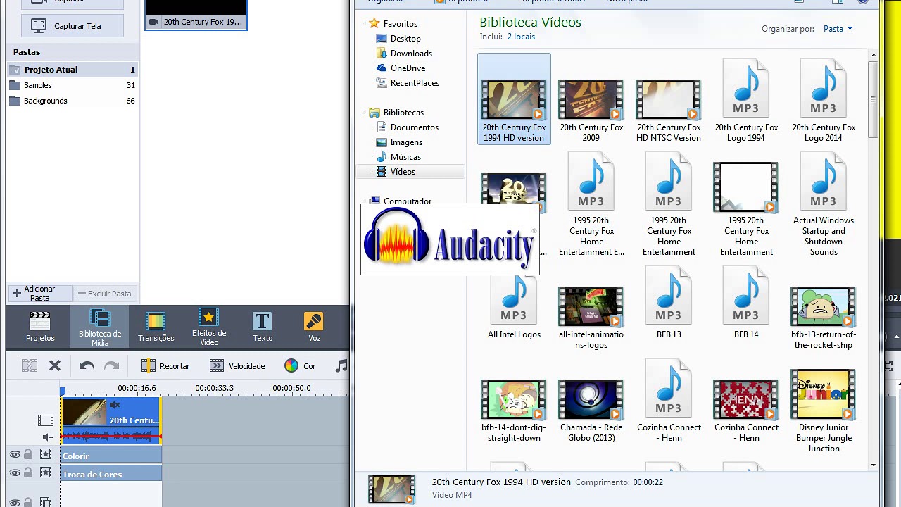 How to make Sponge Effect 80.0 on AVS and Audacity - YouTube