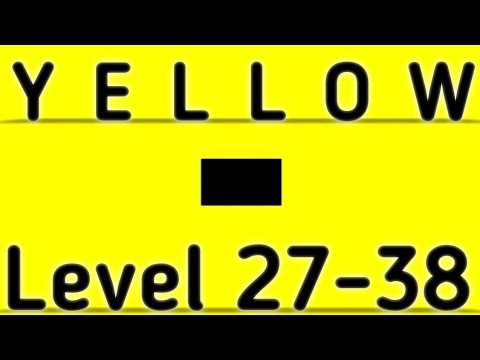 Yellow Level 27 till 38 Full Walkthrough Android Gameplay Barte Bonte ...