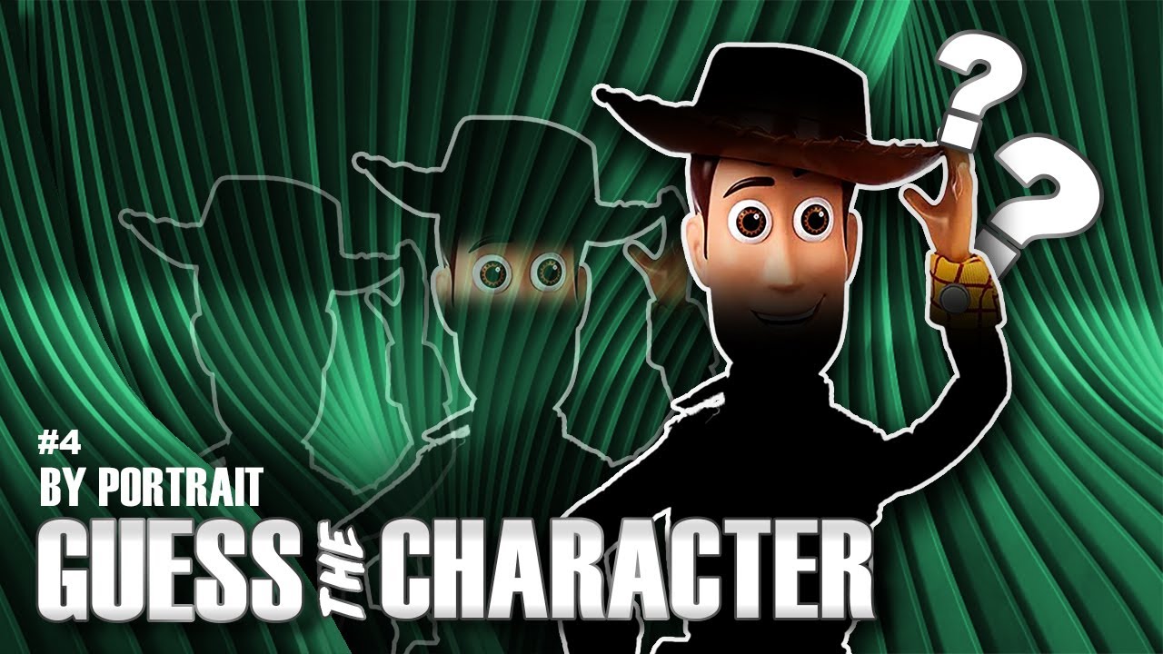 ANIMATED MOVIE & SERIES QUIZ // GUESS THE CHARACTER BY PORTRAIT #4 ...