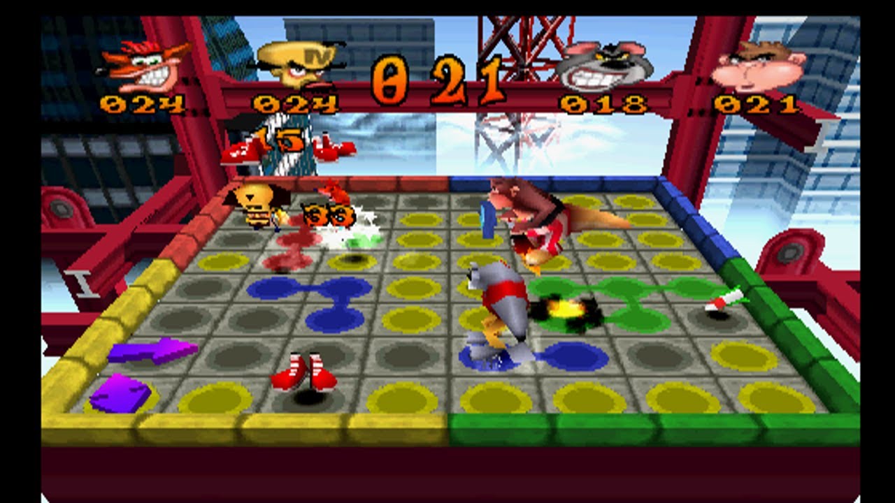 Crash Bash: Adventure Part 18: Pogo-A-Gogo (Gem & Crystal) - YouTube