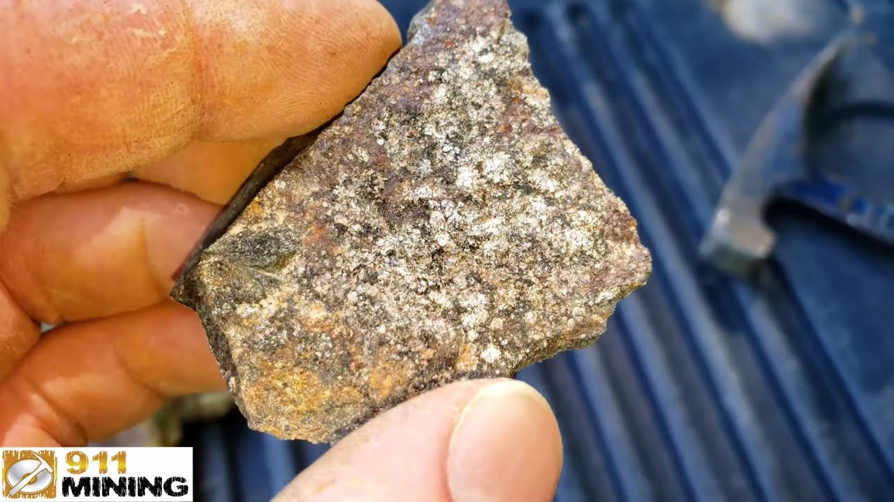 Platinum & Palladium Filling Rock Fractures In A Logging Road Exposure ...