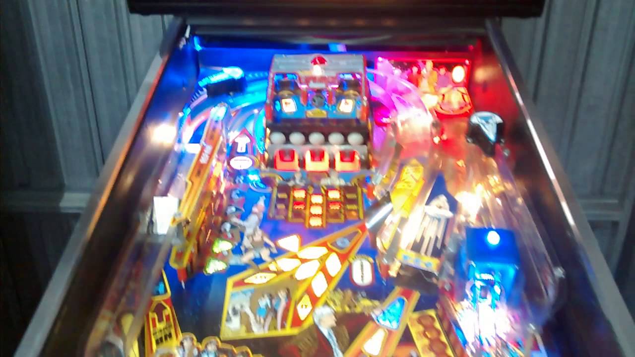FLIPPER PINBALL DOCTOR WHO SUPER LED MOD - ANIMATED TOPPER! - YouTube