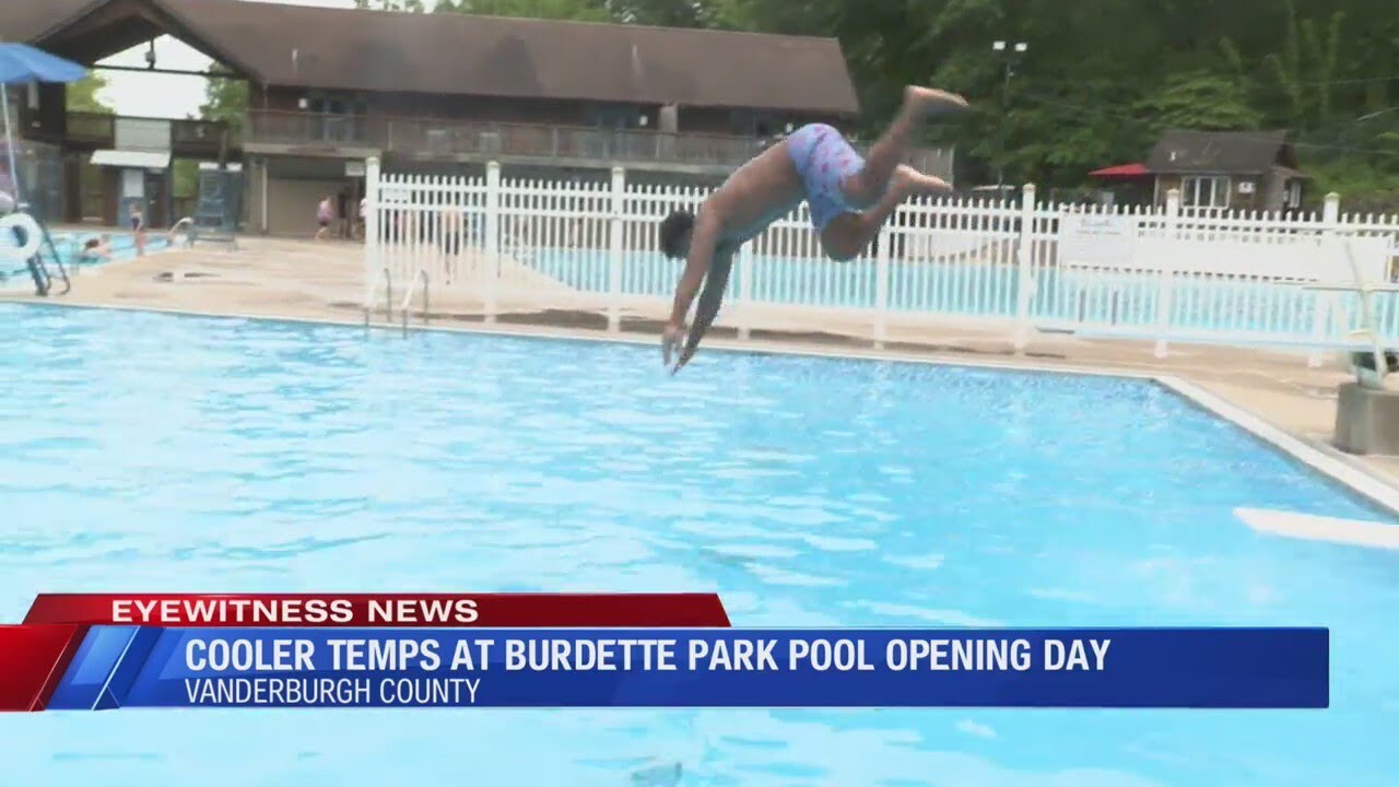 Swimmers flock to Burdette Park pool’s opening day despite cooler ...