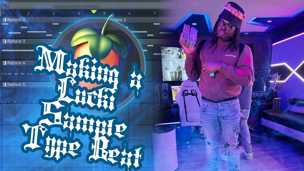 Making A Lucki Sample Type Beat - YouTube