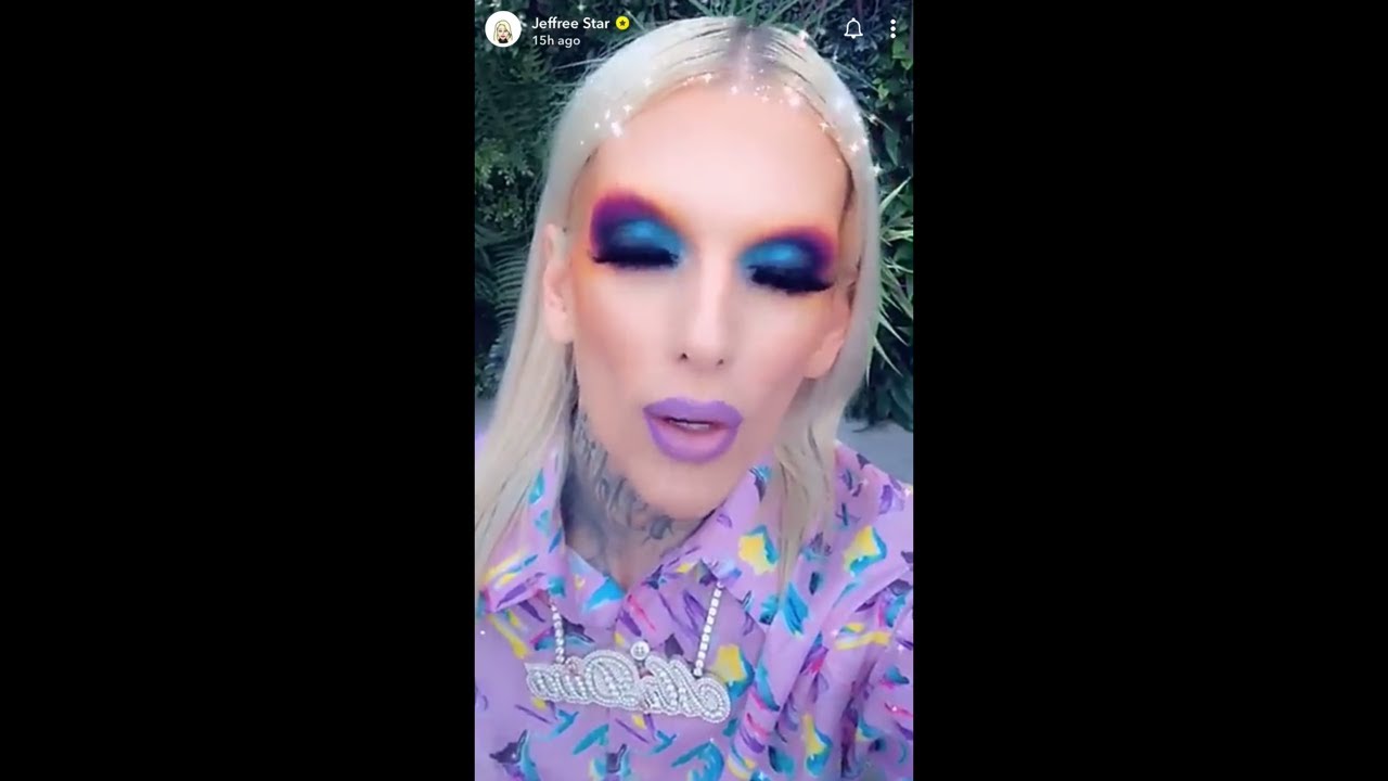 Jeffree Star in Glasgow SCOTLAND Snapchat Story - Friday 28 June 2019 ...